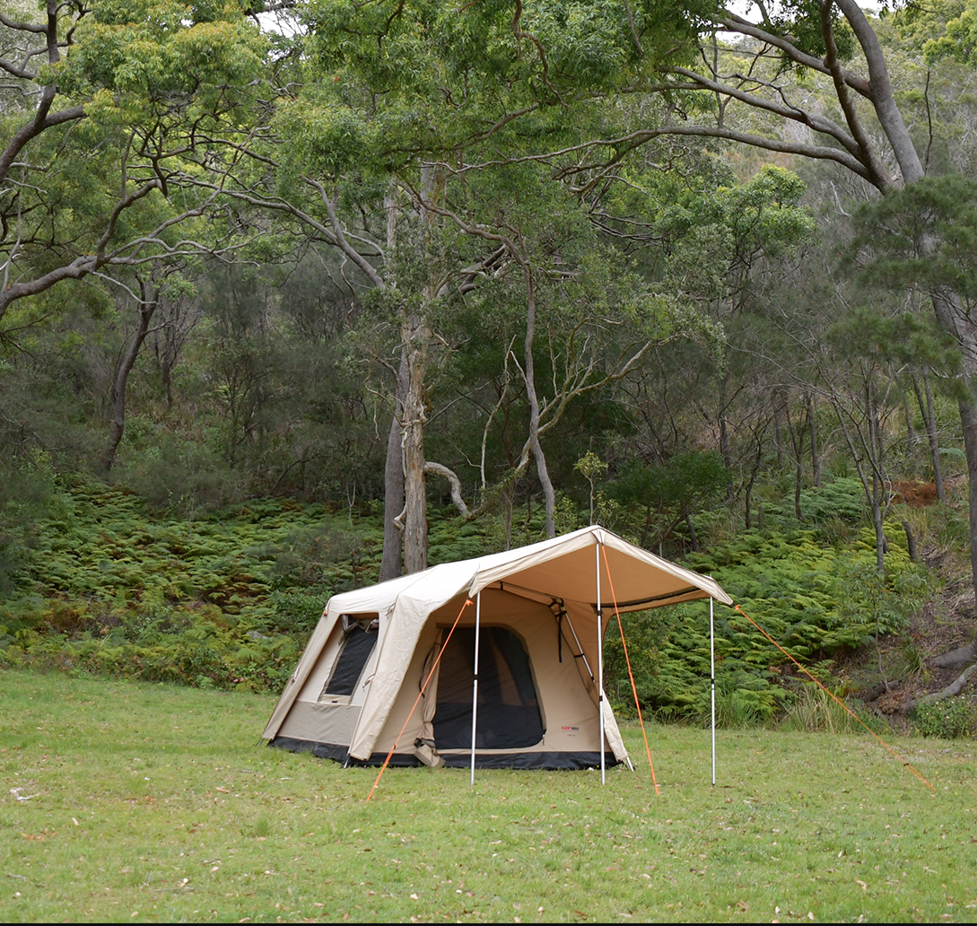 Heavy Duty Canvas Tents - BlackWolf Australia